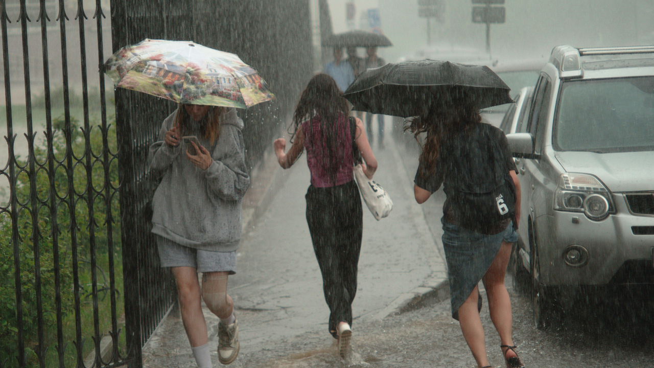 Москвичам пообещали ливни с грозой и градом: Новости: Город - Мослента